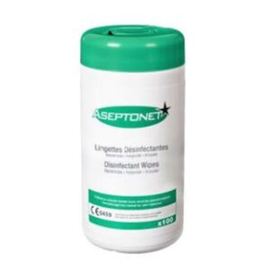 Lingettes Désinfectantes - ASEPTONET - Boite 100