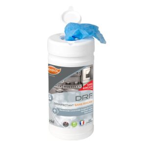 Lingettes désinfectantes sans Rinçage - DRF lingettes - EXEOL ...